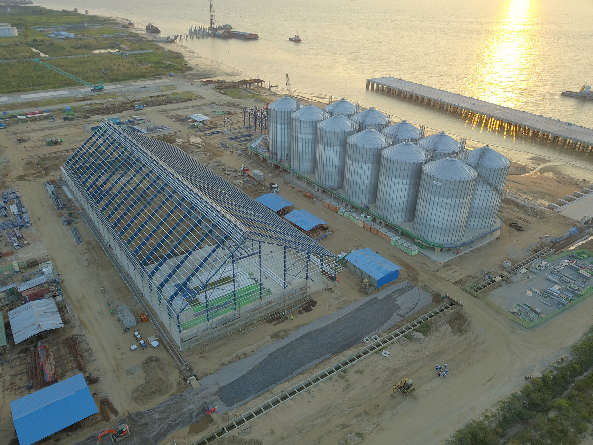 Grain Terminal Port - ATAD Steel Structure Corporation
