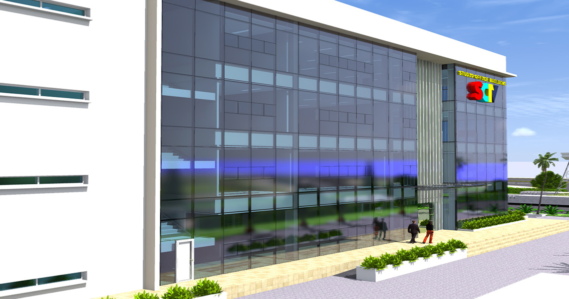 SCTV Studio Office Building - ATAD Steel Structure Corporation