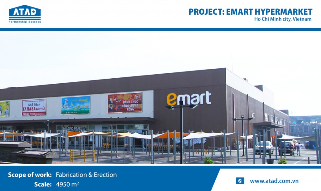 ATAD – contractor of the first Emart hypermarket in Vietnam