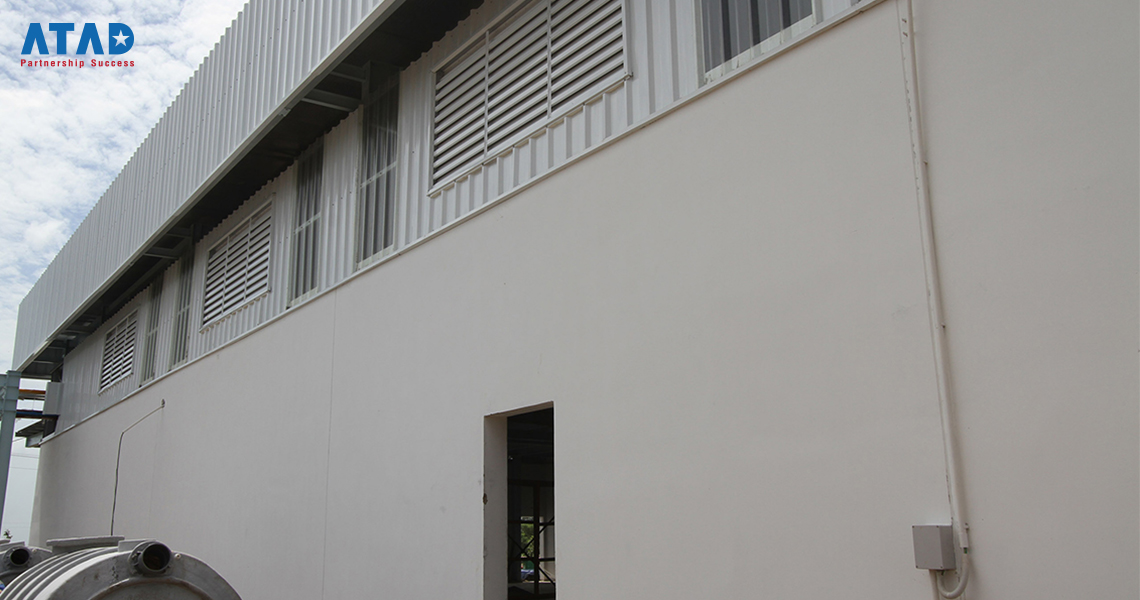 PAN food plant - ATAD Steel Structure Corporation