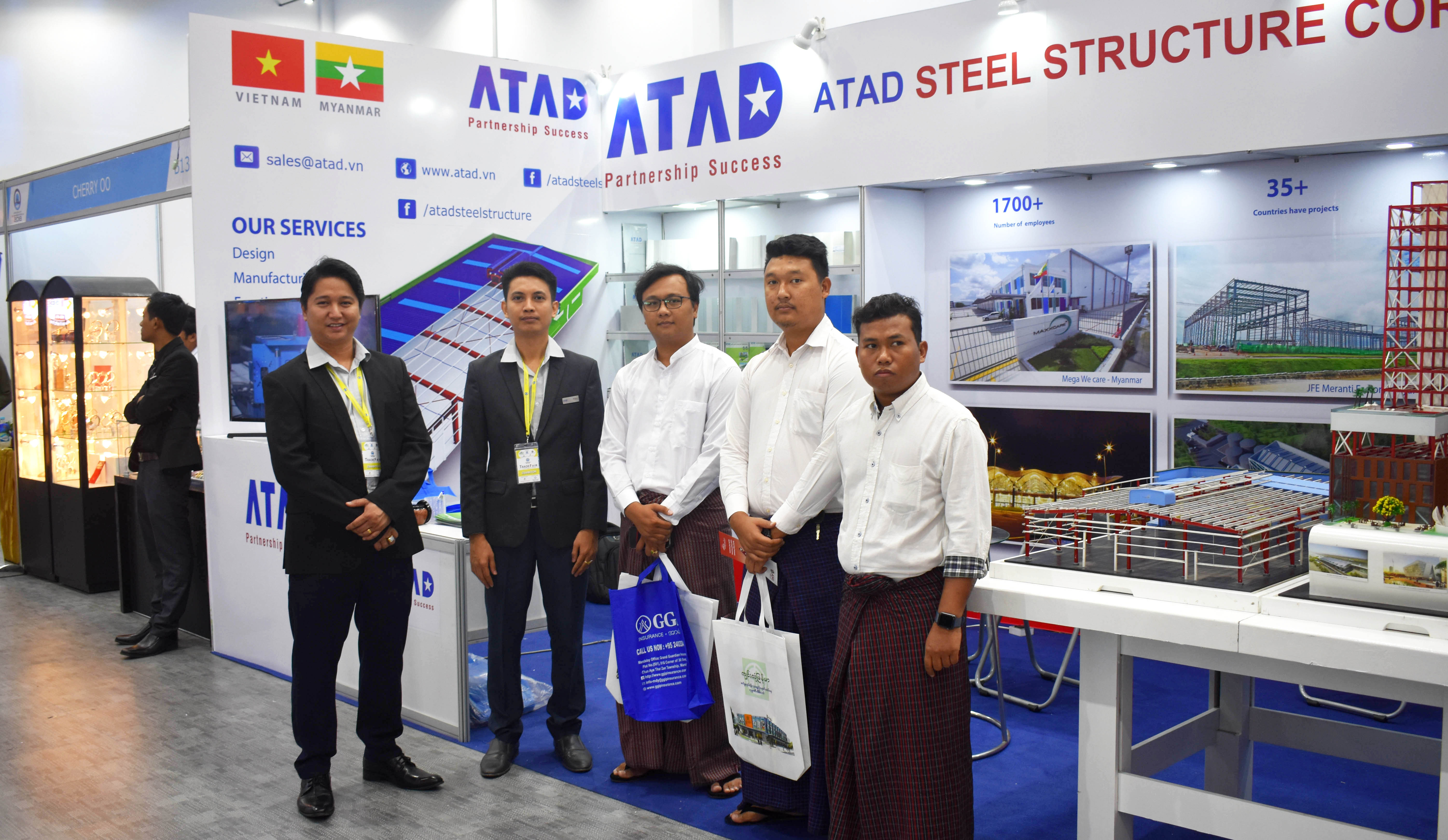 ATAD는 2018 년 미얀마 건축 전시회를 참가했습니다. - ATAD Steel Structure Corporation