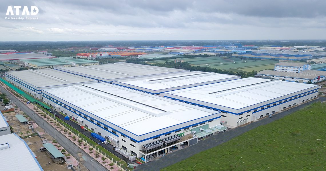Duy Tan plastic manufacturing factory - ATAD Steel Structure Corporation