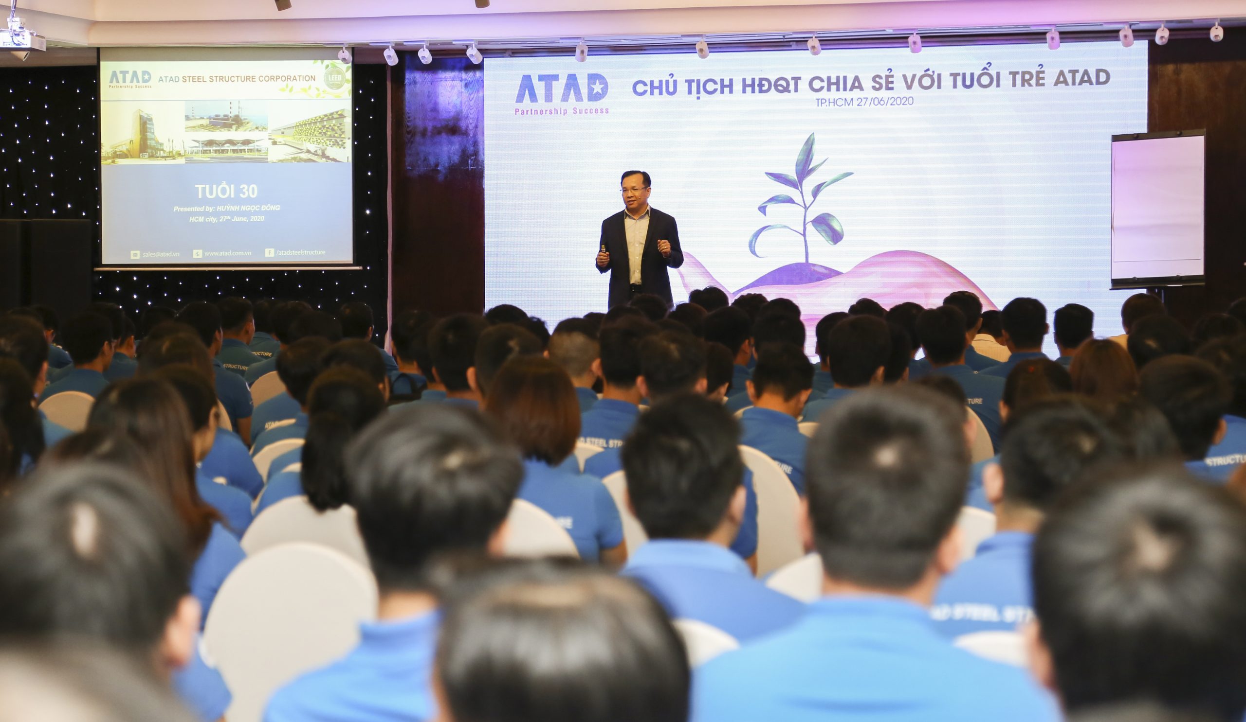 ATAD Youth Inspried By Chairman - ATAD Steel Structure Corporation