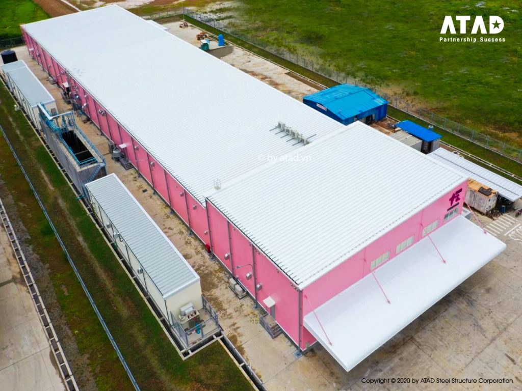 ATAD Handed Over Yukioh Factory Project, Myanmar | ATAD Steel Structure ...