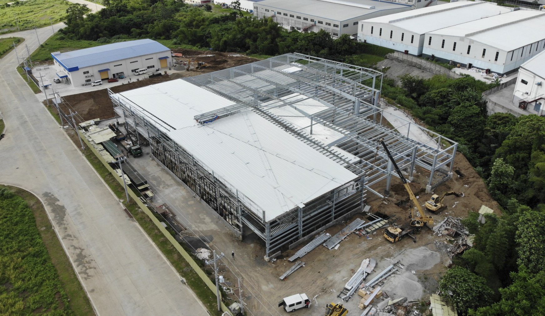 ATAD Completed Adapter Warehouse, Philippines - ATAD Steel Structure ...