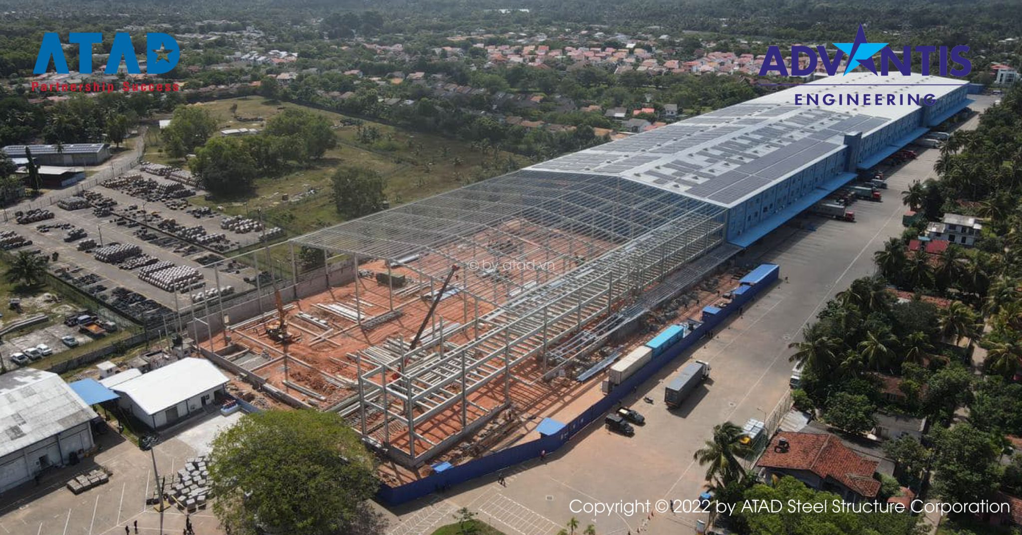 ATAD는 스리랑카의 가장 큰 창고사업을 실행 - ATAD Steel Structure Corporation