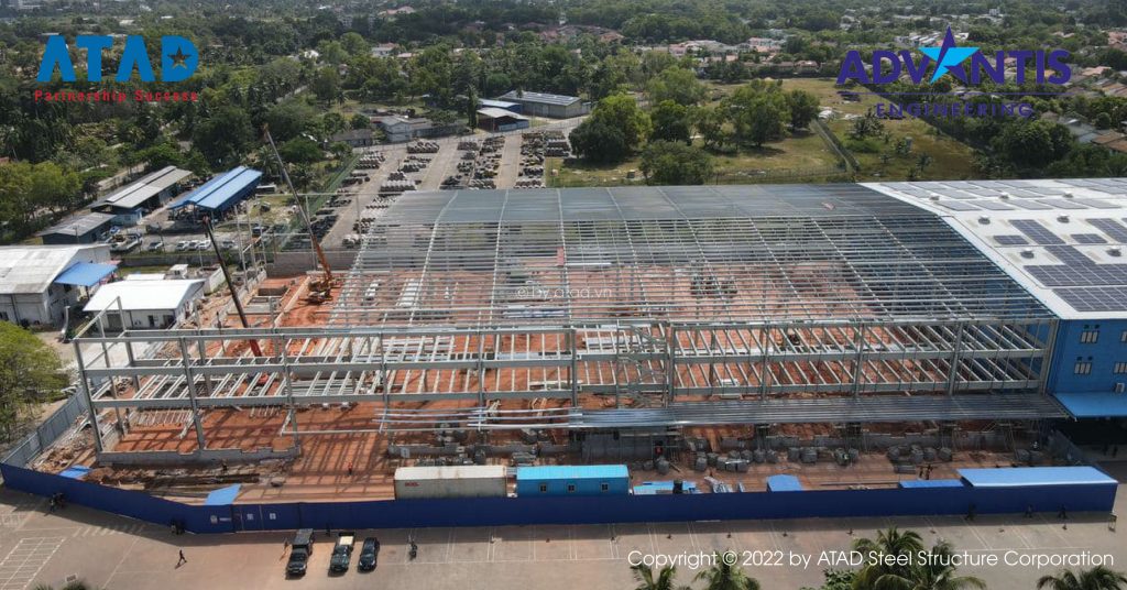 ATAD Implemented The Largest Warehouse Project Sri Lanka - ATAD Steel ...