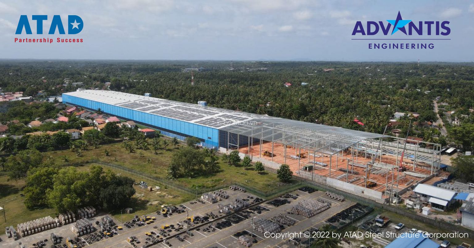 ATAD는 스리랑카의 가장 큰 창고사업을 실행 - ATAD Steel Structure Corporation