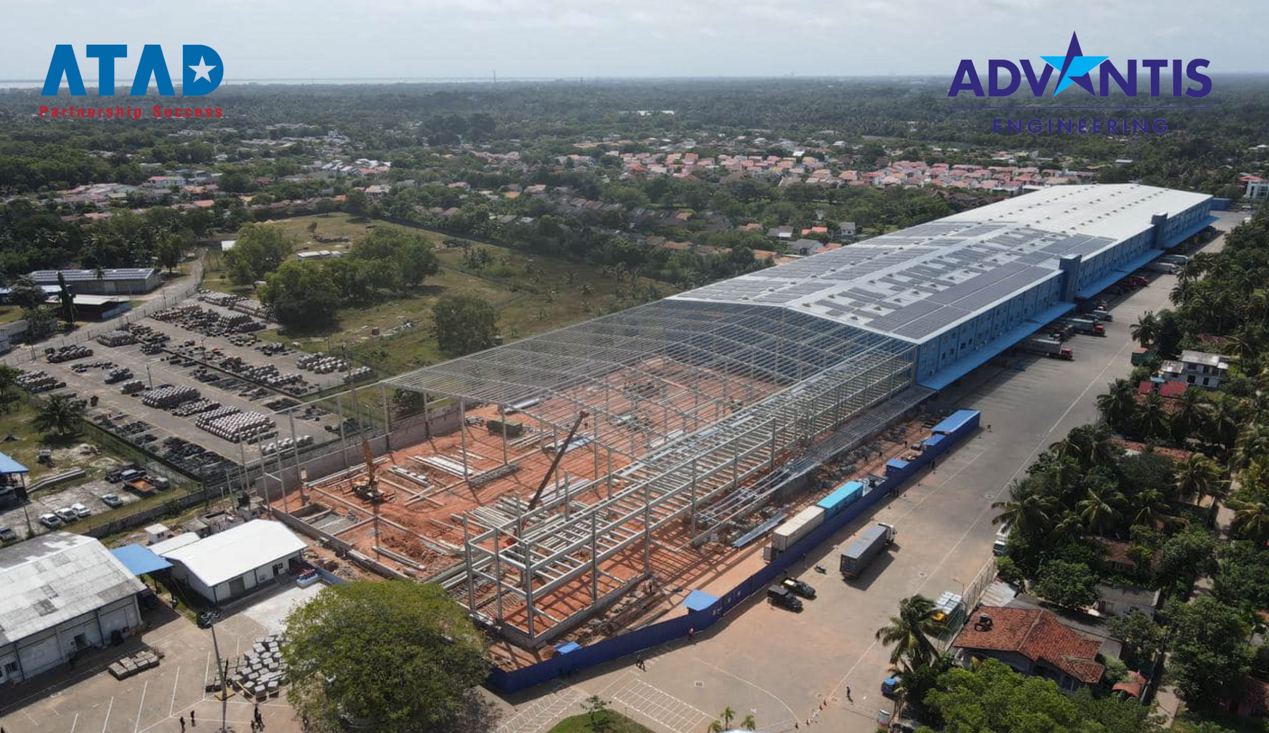 ATAD Implemented The Largest Warehouse Project Sri Lanka - ATAD Steel ...