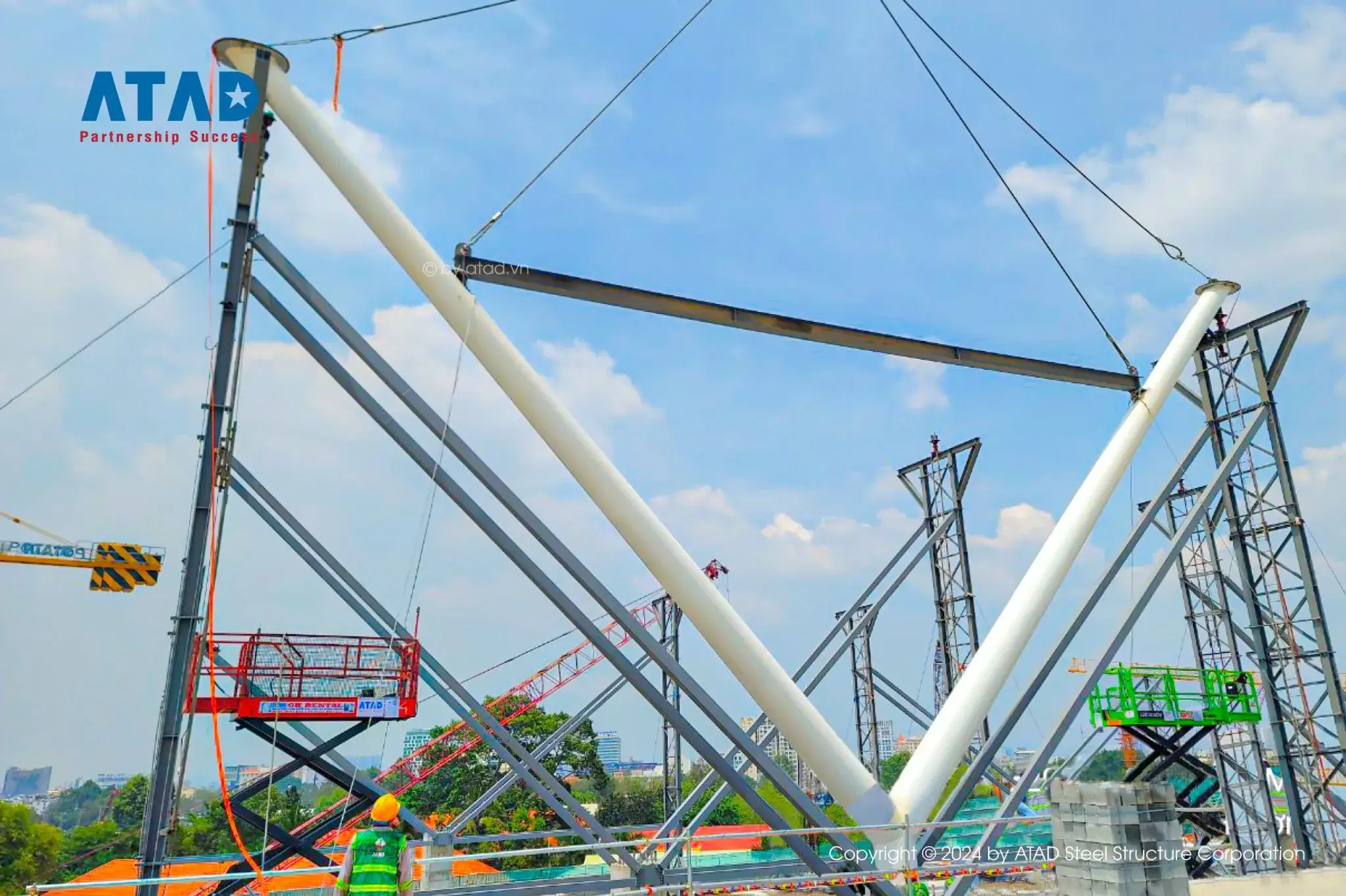 The First Truss Of The T3 Passenger Terminal Project - ATAD Steel ...