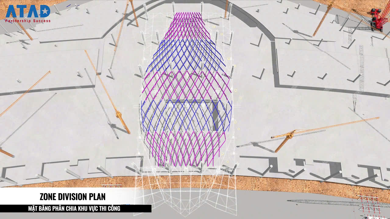 ATAD Organizes Steel Structure Erection Ceremony For Roof Of Central ...