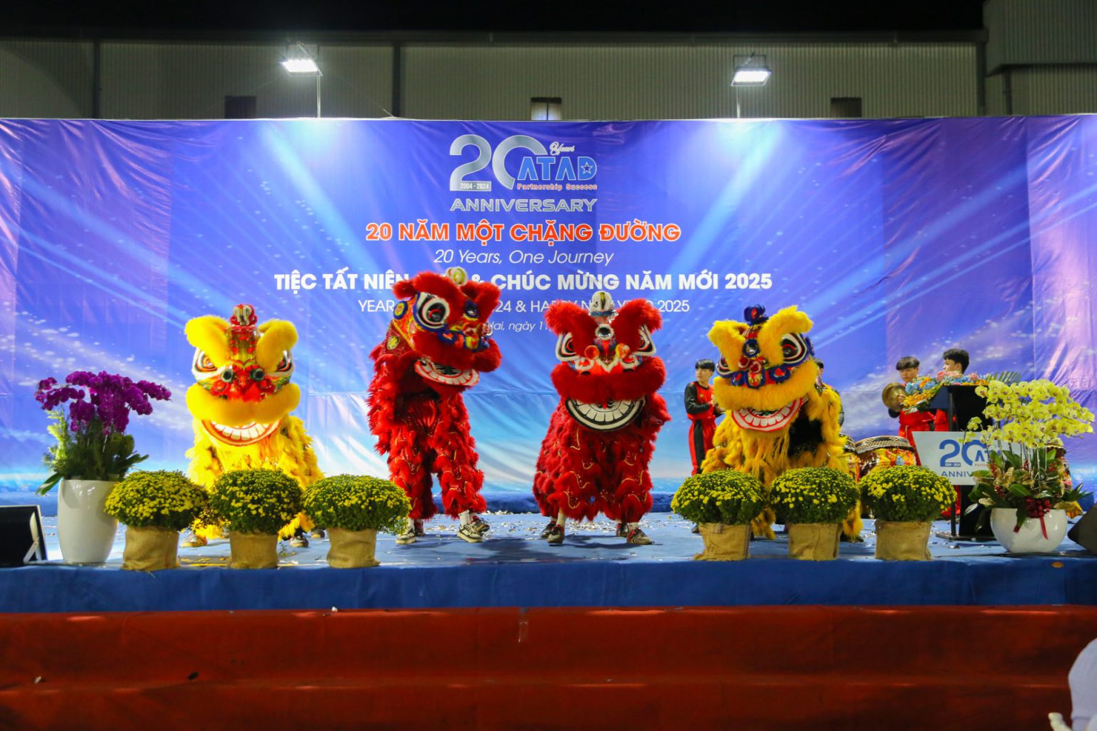 Year-End Party 2024 and ATAD’s 20th Anniversary at Long An and Dong Nai ...
