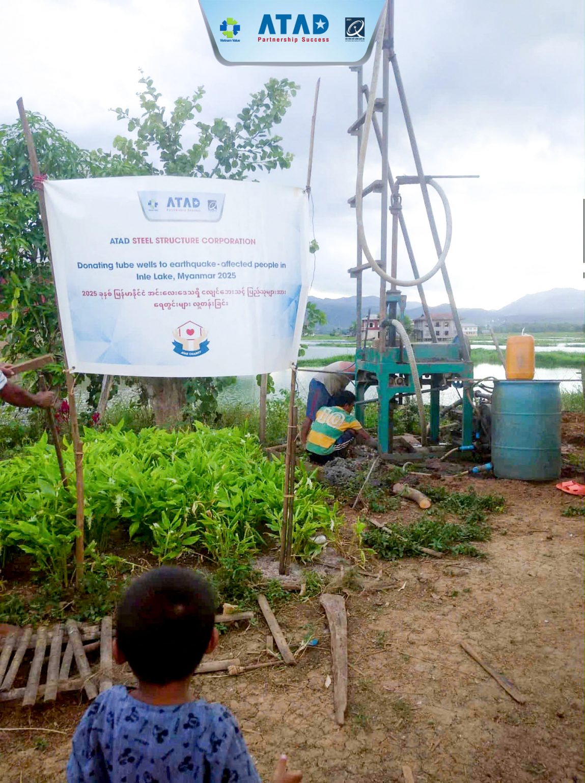 ATAD – Trao Nguồn Nước Sạch, Khơi Dậy Niềm Tin Sống Mới Tại Myanmar