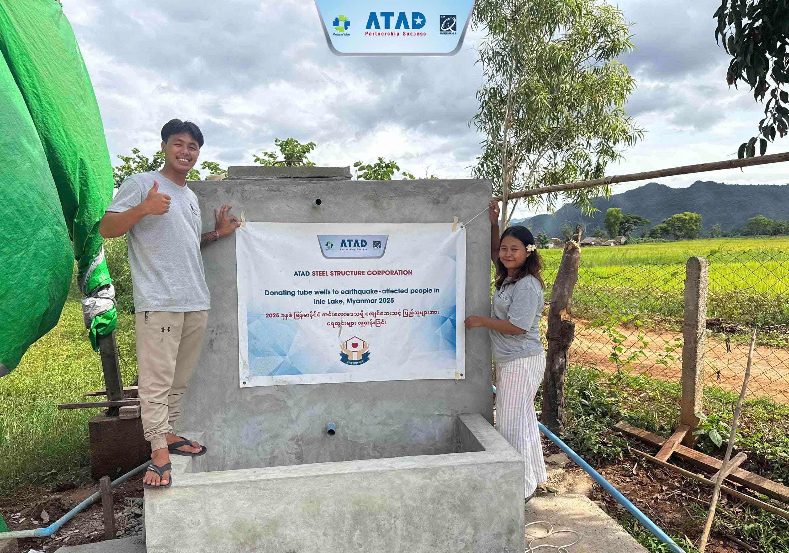 ATAD – Trao Nguồn Nước Sạch, Khơi Dậy Niềm Tin Sống Mới Tại Myanmar