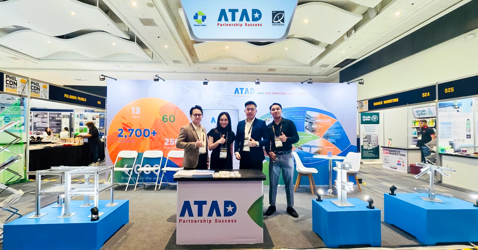 ATAD Tại Philconstruct Manila 2025